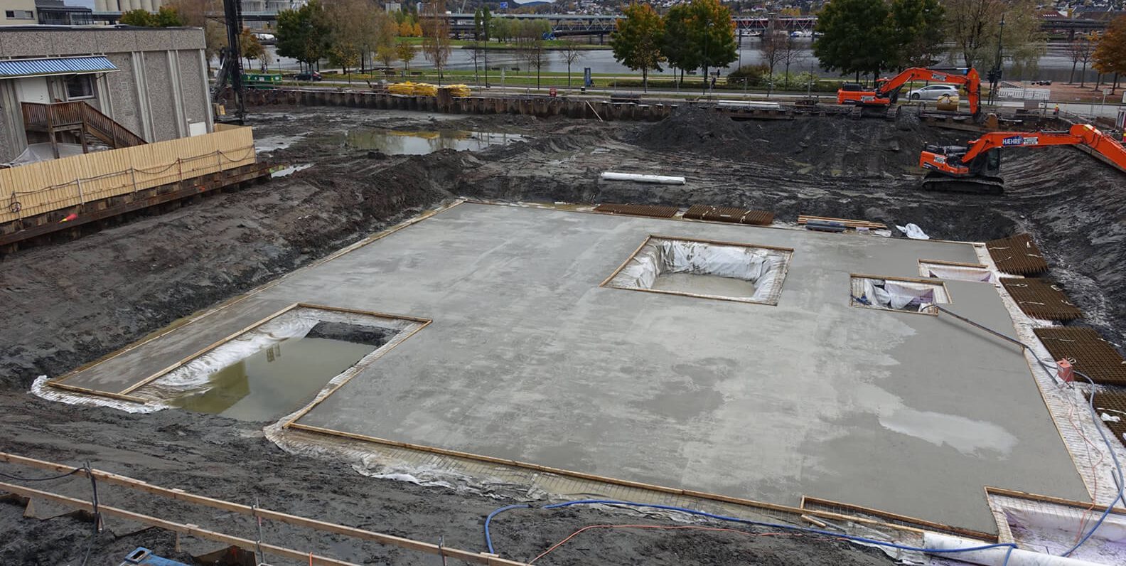 Byggingen går som planlagt! - Svanegangen